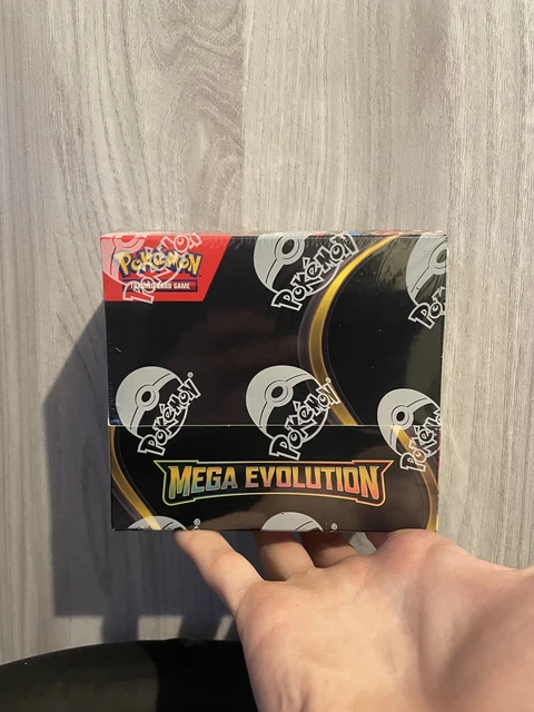 POKÉMON TCG MEGA Evolution Set Booster Box (36 Packs) New And Sealed £ ...