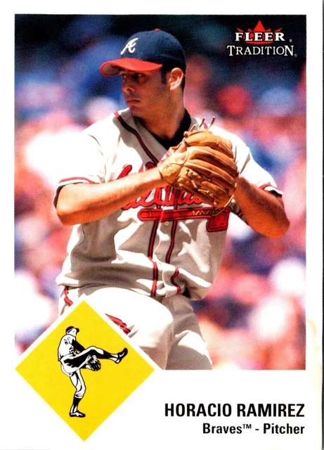 CARTE DE BASEBALL 2003 Fleer Tradition Update Horacio Ramirez #U162 ...