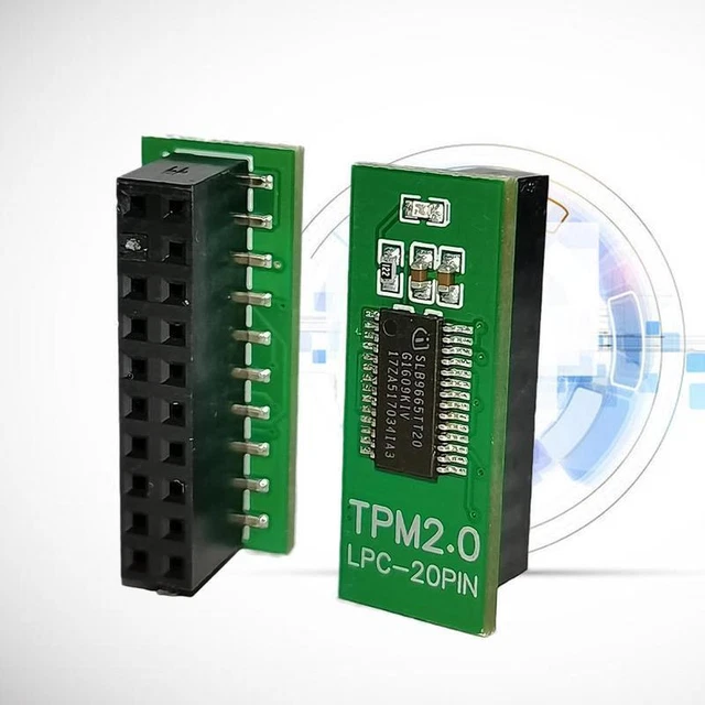 TPM2.0 20PIN TPM -Module Lpc Tpm 2.0 Trusted Platformen Lot Y3 γц £10. ...