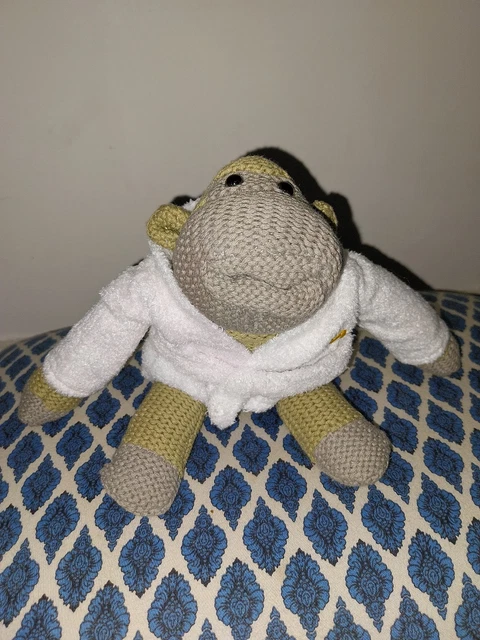 ORIGINAL PG TIPS Tea Monkey Chimp dressing gown soft plush toy 2014 ...