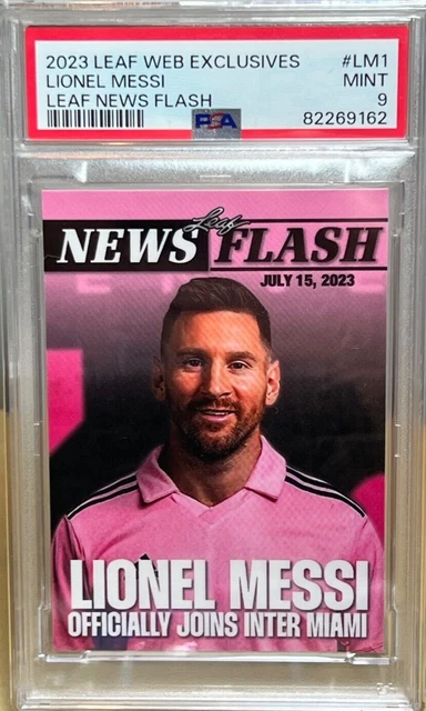 LIONEL MESSI 1ST Inter Miami Card 2023 SI For Kids Card #1092 (See ...