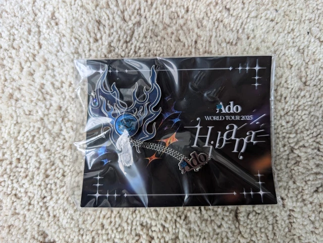 NEW AND SEALED Ado World Tour 2025 Hibana VIP Exclusive Bonus Brooch ...
