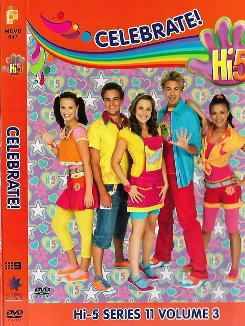 HI-5 CELEBRATE DVD 2009 serie 11 vol.3 televisión educativa para niños ...