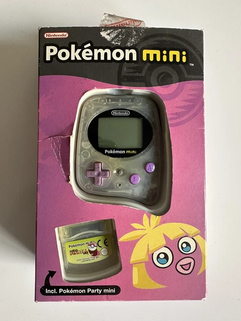 CONSOLE POKÉMON MINI + Pokémon Pinball , modèle MIN-001 Boîte D’origine ...