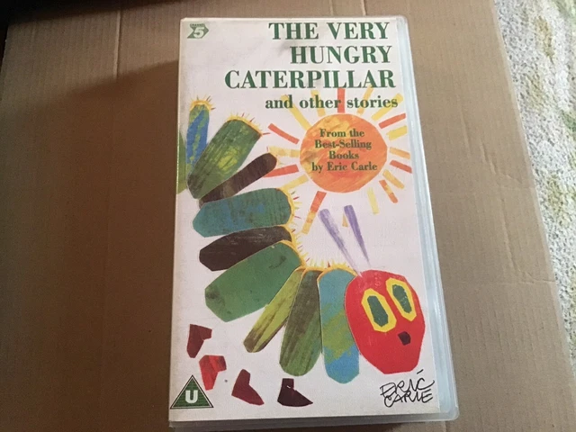 THE VERY HUNGRY Caterpillar and other stories By Eric Carle VHS ...