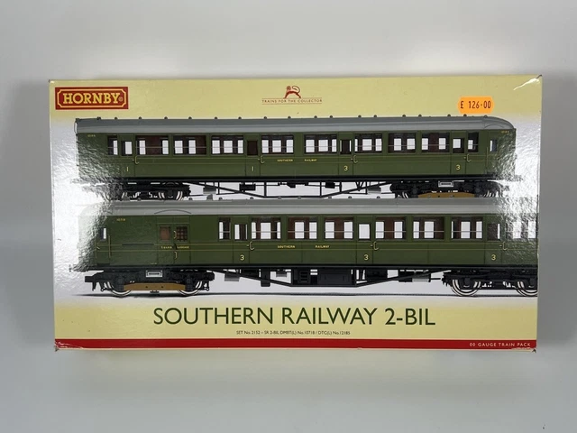 HORNBY R3700 SOUTHERN Railway 2 BIL Train Pack OO Gauge Boxed Excellent ...