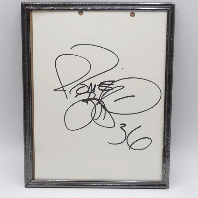 PITTSBURGH STEELERS JEROME Bettis Autografato 8x10 con Cornice Foglio ...