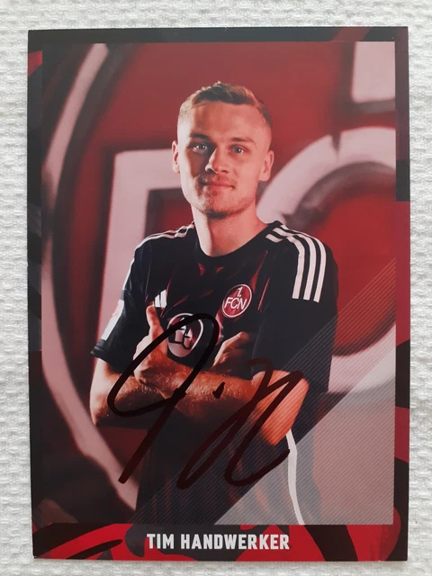 AUTOGRAMMKARTE TIM HANDWERKER 1. FC Nürnberg Saison 2023/2024 EUR 1,00 ...