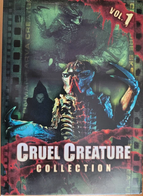 CRUEL CREATURE COLLECTION Vol. 1 - Skeleton Man , Larva , Creature - 3 ...