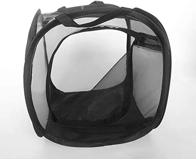 OUTDOOR COLLAPSIBLE INSECT Butterfly Habitat Mesh Net Cage Terrarium ...