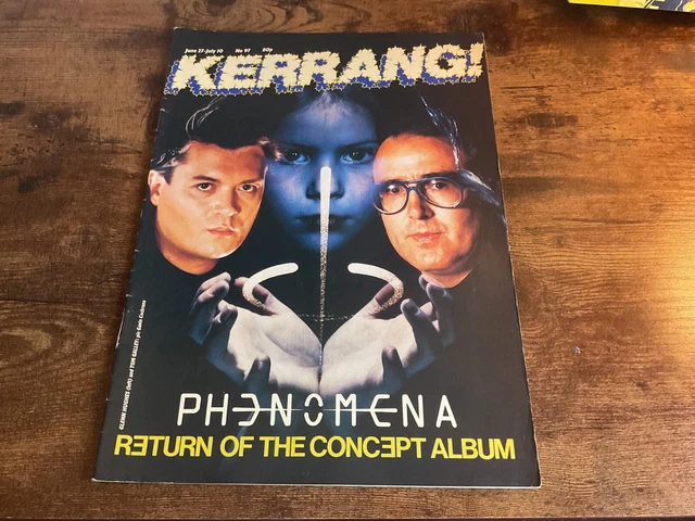 KERRANG ISSUE NO 97 - 27th June to 10th July 1985 £10.00 - PicClick UK