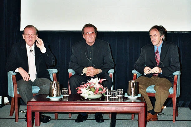 LARRY GELBART JAMES Garner and Jonathan Pryce at HBO's TCA - 1993 Old ...