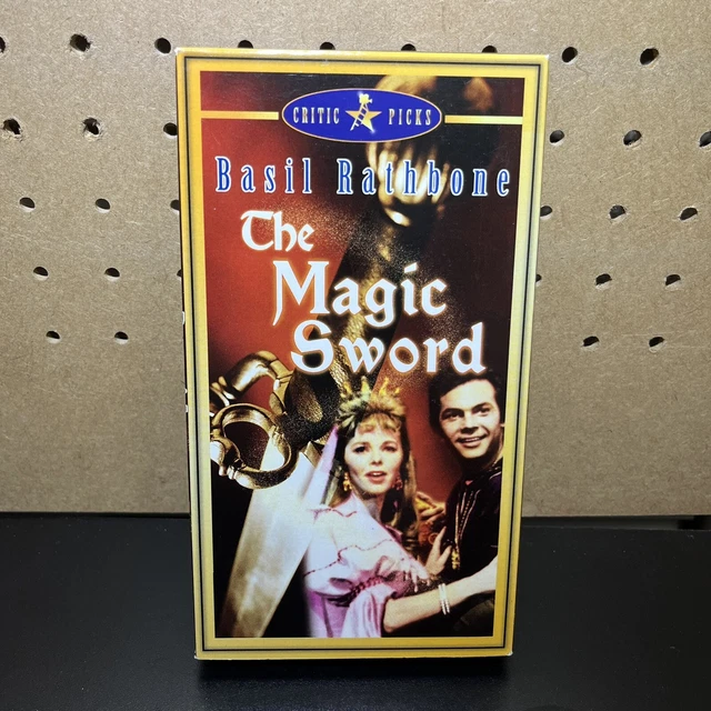 THE MAGIC SWORD VHS VCR Video Tape Movie Basil Rathbone £6.03 - PicClick UK