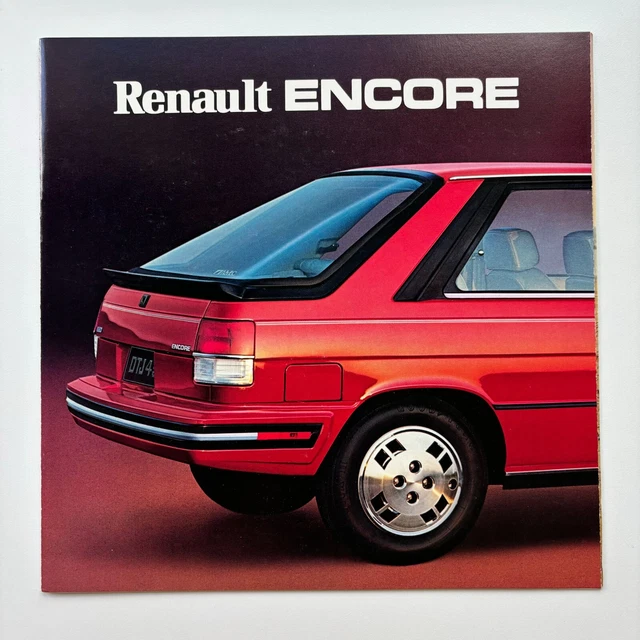 RENAULT USA - 1984 Renault 11 Encore brochure catalogue EUR 10,95 ...