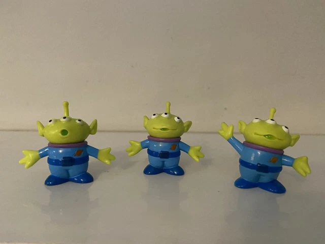 DISNEY PIXAR TOY Story 1 2 3 4 Alien Mini Figures x 3 - 2” inches £6.95 ...