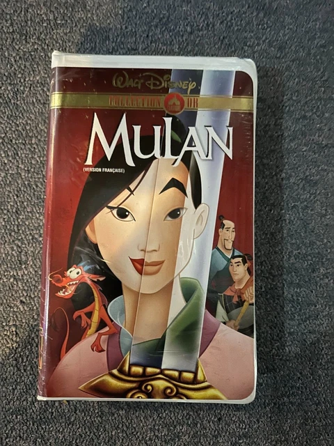 VHS - DISNEY STORE CANADIAN COPY - MULAN - french copy $225.25 ...