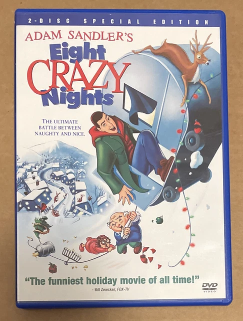 ADAM SANDLERS EIGHT Crazy Nights (DVD, 2003, 2-Disc Set, Special ...