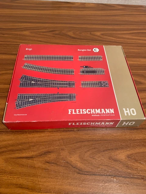 FLEISCHMANN HO PROFI-TRACK Track set C "Rangier set" 6191 EUR 70,91 ...