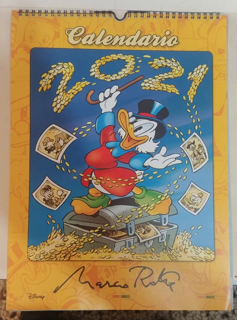 TOPOLINO IL CALENDARIO D''autore 2021 - Marco Rota - Special Events #19 ...