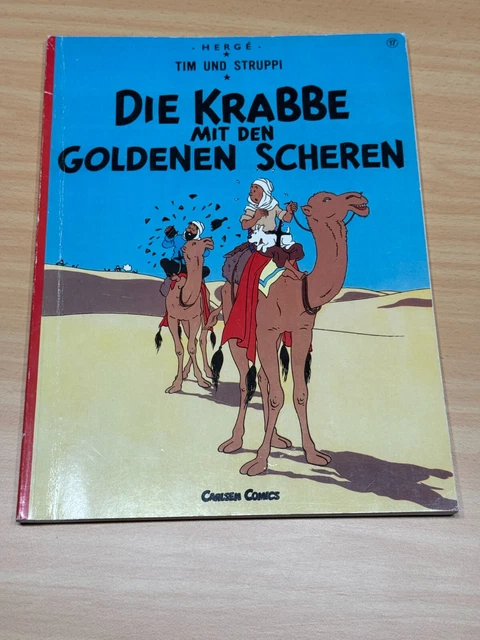 TIM UND STRUPPI - Die Krabbe mit den goldenen Scheren, Comic Album ...