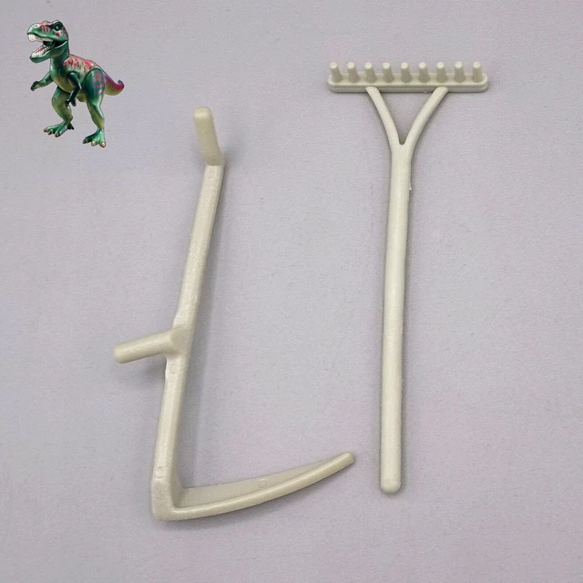 PLAYMOBIL FAUX RÂTEAU Outils Fermier Ferme Vintage 3073 3078 3116 EUR 1 ...