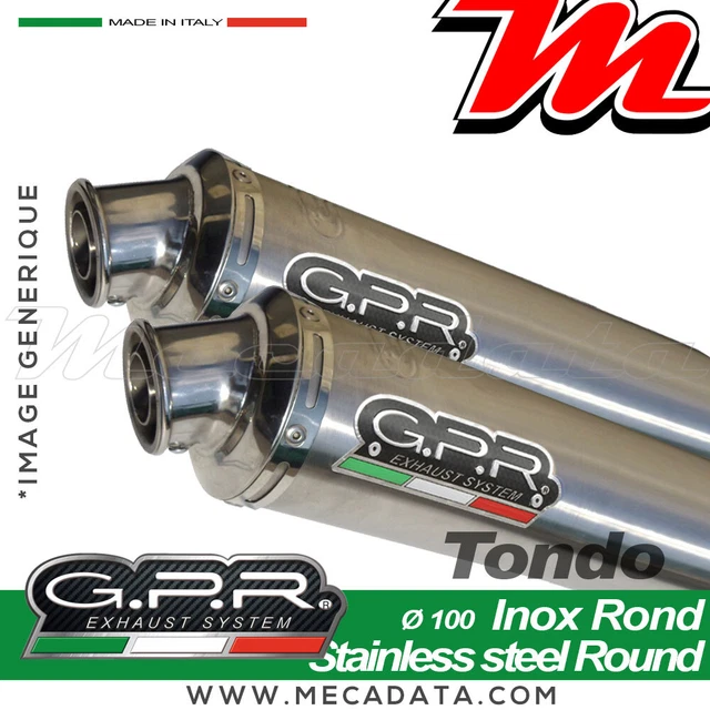 SILENCIEUX POT D'ÉCHAPPEMENT GPR KAWASAKI GPZ 500 - S 1994 EUR 463,60 ...