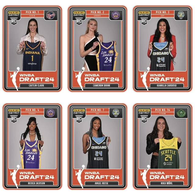 2024 PANINI INSTANT WNBA DRAFT NIGHT / ROOKIE CARD SP - Pick A Card ...