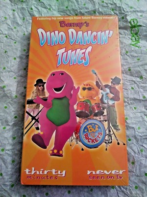 Barney Dino Dancin Tunes Vhs 16 76 Picclick Uk