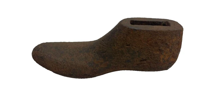 ANTIQUE CAST IRON Small Shoe Anvil Last Shoe Tool £15.99 - PicClick UK