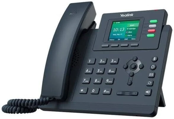 YEALINK SIP-T33G ENTRY-LEVEL IP Power over Ethernet Corded Phone with 4 Lines £59.99 - PicClick UK