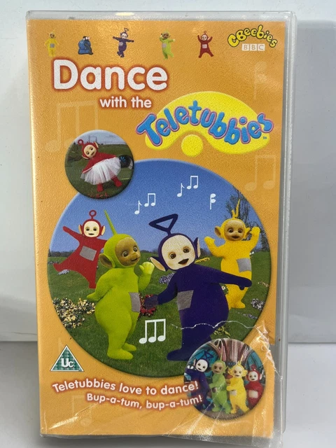 TELETUBBIES DANCE WITH The Teletubbies VHS – CBeebies BBC Kids Video ...
