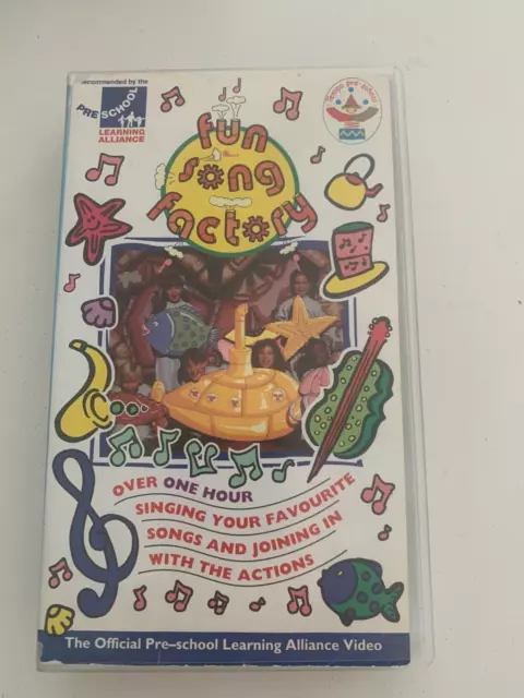 FUN SONG FACTORY VHS Video £9.99 - PicClick UK