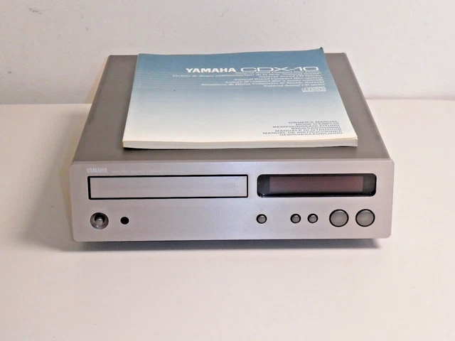 YAMAHA CDX-10 CD-PLAYER in Titan inkl. BDA, Laser NEU, 2 Jahre Garantie ...