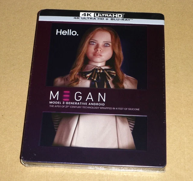 M3GAN : 4K Ultra UHD + Blu-ray UK STEELBOOK édition limitée, MEGAN EUR 34,87 - PicClick FR
