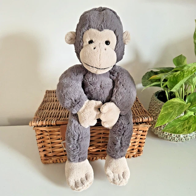 JELLYCAT PERDIE GORILLA - Super Soft Monkey - Retired Jellycat Gorilla ...