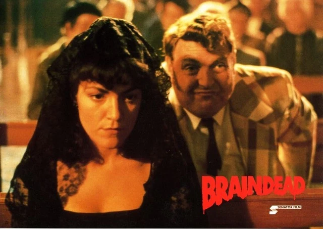 BRAINDEAD ORIGINAL AUSHANGFOTO Peter Jackson / Timothy Balme TOP-HORROR ...