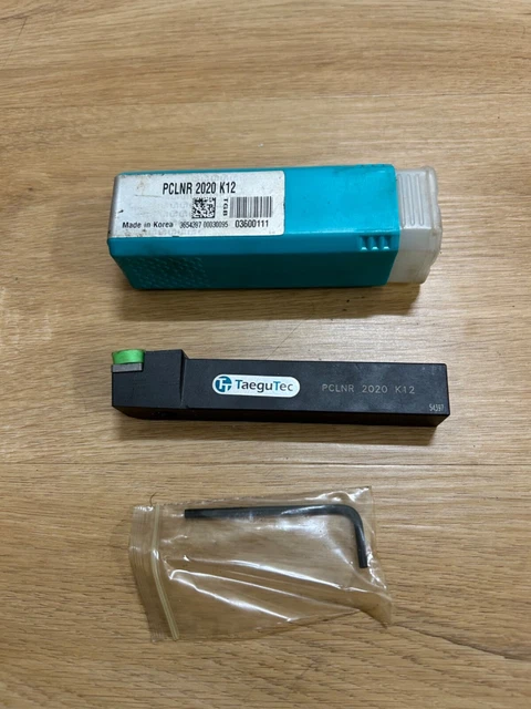 TAEGUTEC RH TURNING Tool PCLNR 2020 K12 $45.00 - PicClick AU