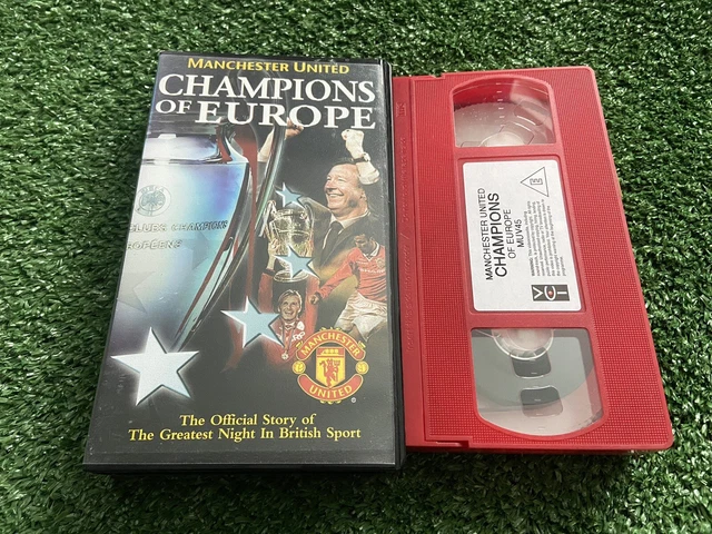 MANCHESTER UNITED FOOTBALL Club Champions of Europe 1999 VHS Video £5. ...