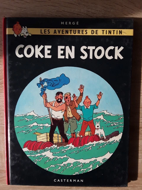 BD-TINTIN-COKE EN STOCK - C1- 1975- Herge-Casterman EUR 5,00 - PicClick IT