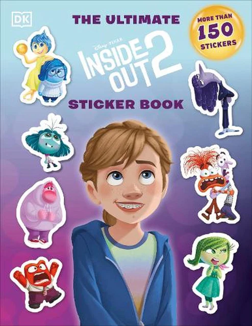 DISNEY PIXAR INSIDE Out 2 Ultimate Sticker Book by Ruth Amos Paperback ...