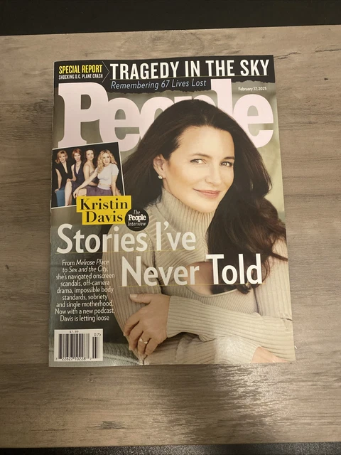 PEOPLE MAGAZINE FEBRUARY 17, 2025 Kristin Davis Stories I've Never Told ...