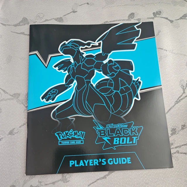 POKEMON TRADING CARD Game Black Bolt Player's Guide £3.77 - PicClick UK