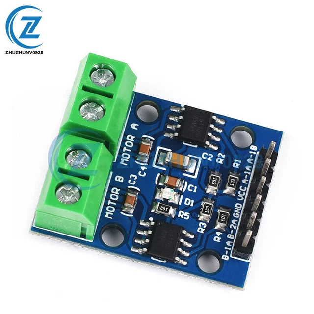 H-BRIDGE STEPPER MOTOR Dual DC Motor Driver Controller Board for ...