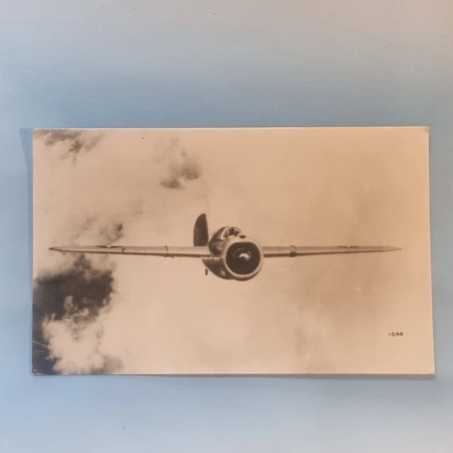 WW2 AIRCRAFT POSTCARD Real Photo C1940 USAAF Grumman Prototype? Fighter ...