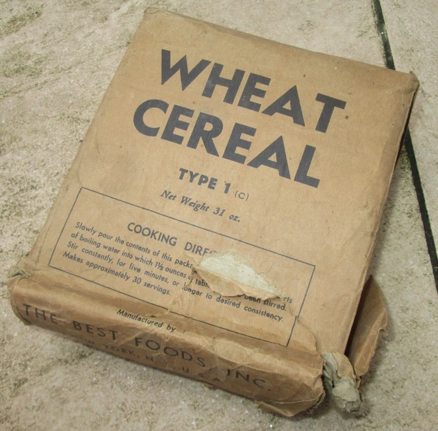 WW2 US CARTON Emballage Vide 5 Rations 3 EUR 29,00 - PicClick FR