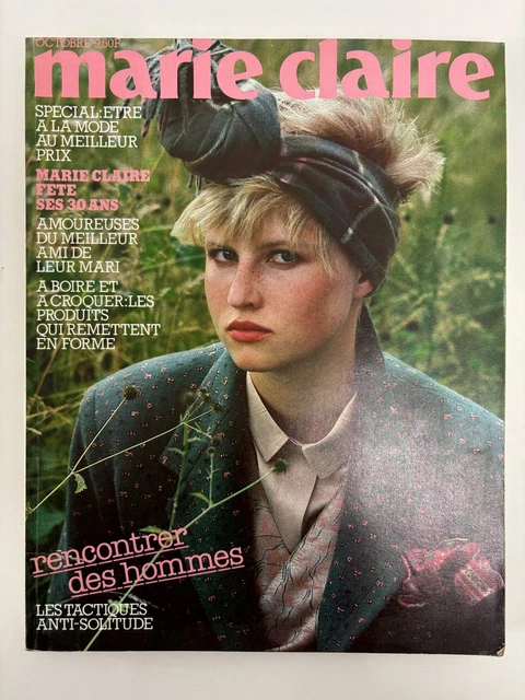 MARIE CLAIRE MAGAZINE October 1984 Vintage French Edition £31.88 ...