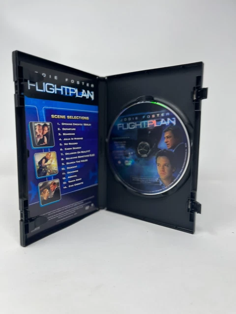 FLIGHTPLAN (DVD, 2006) Jodie Foster Peter Sarsgaard Sean Bean Thriller ...