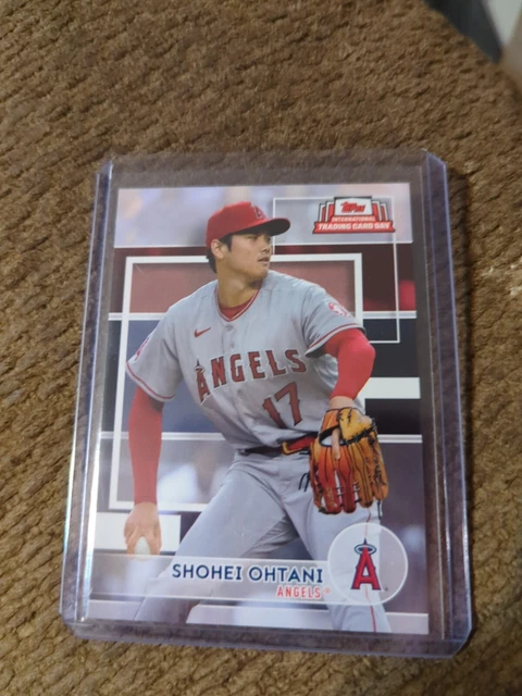 RARE SHOHEI OHTANI 2022 Topps International Trading Card Day GP insert ...