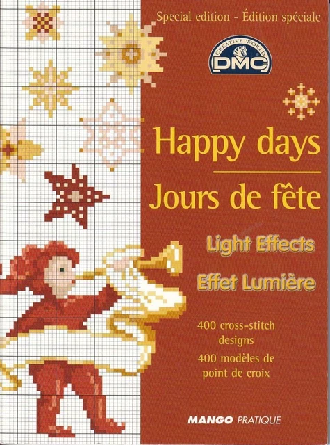CARNET MANGO POINT CROIX 200 motifs Jours de fête Effet lumières Bonnin ...