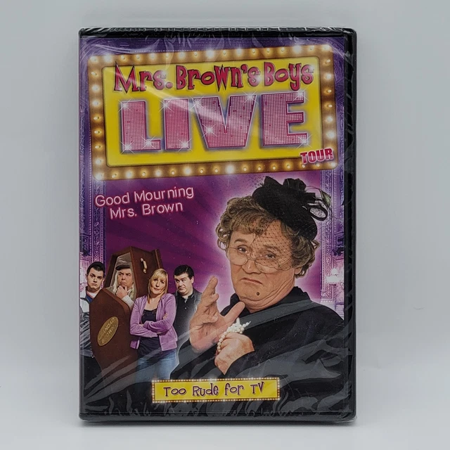 MRS. BROWN'S BOYS Live Tour Good Mourning Mrs. Brown Too Rude for TV ...